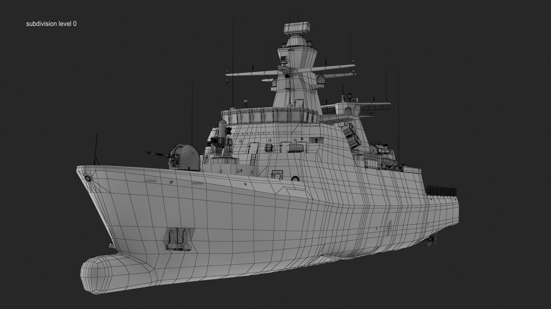 3D Model K130 Braunschweig Corvette - TurboSquid 2051457