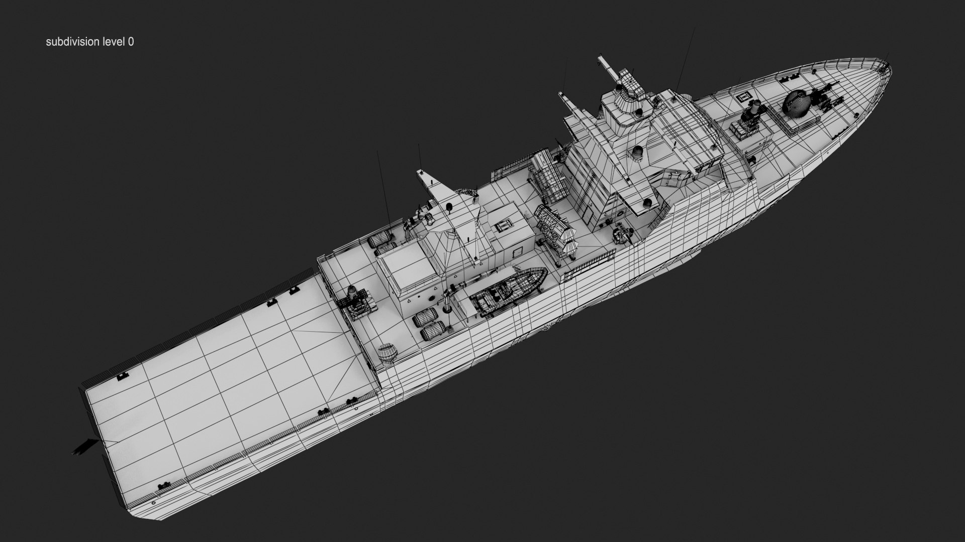 3D model K130 Braunschweig Corvette - TurboSquid 2051457