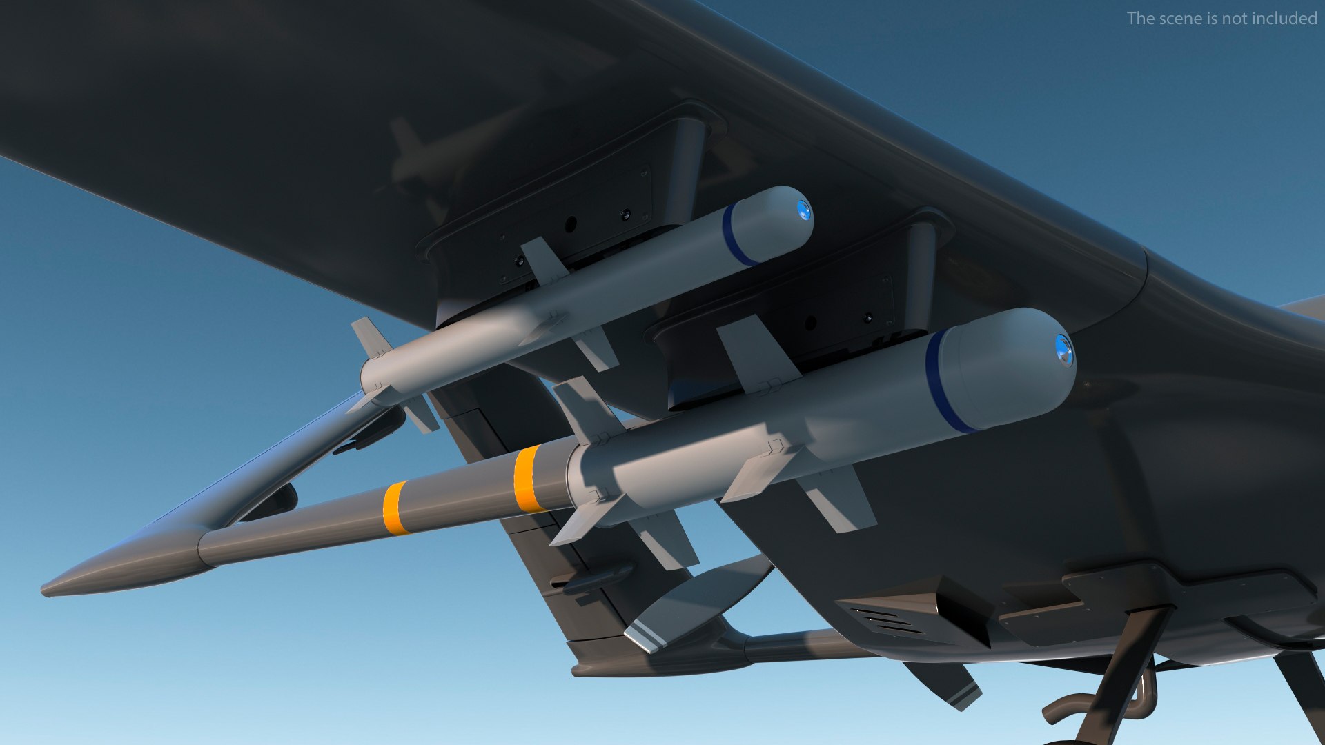 3D Unmanned Combat Aerial Vehicle Rigged model - TurboSquid 1792894