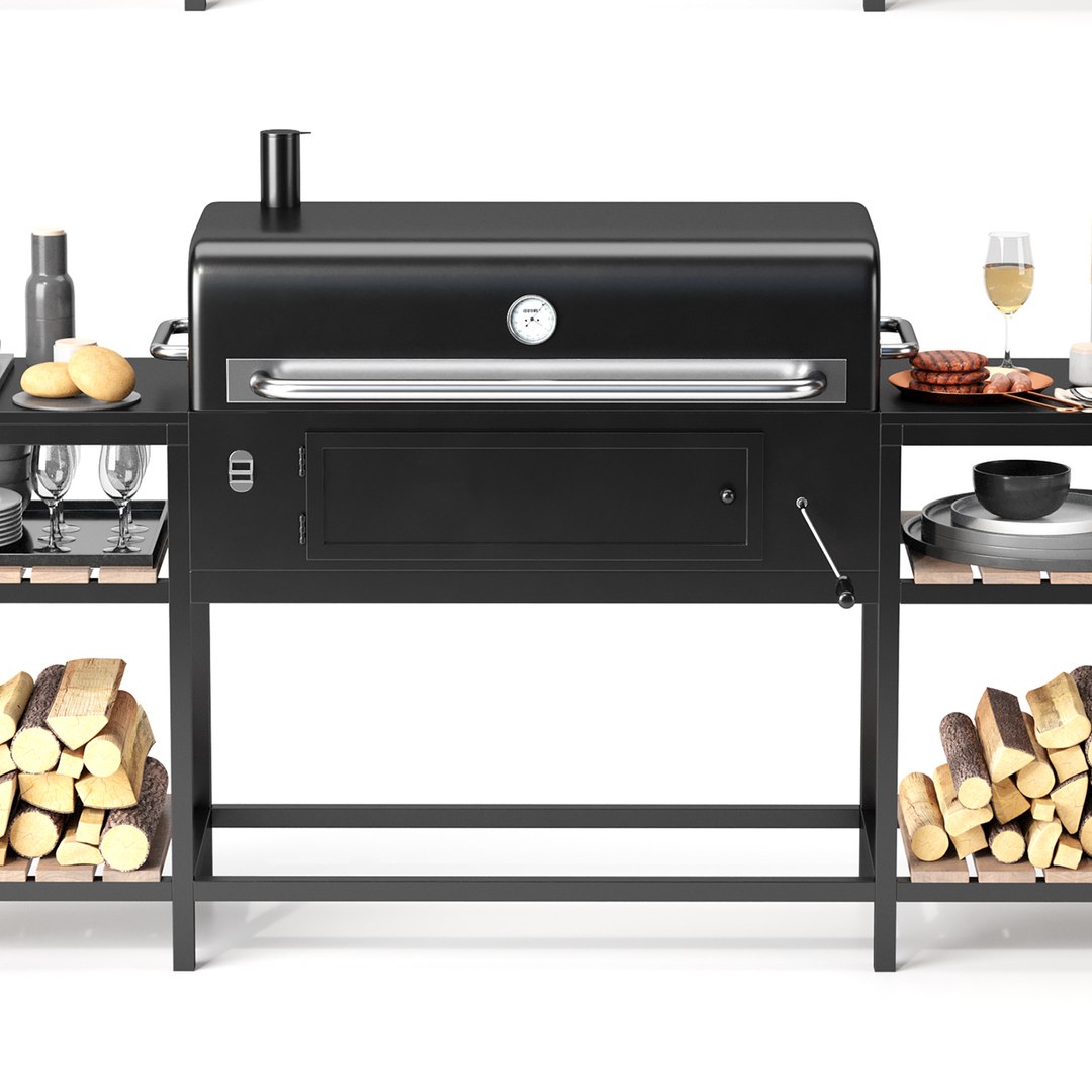 Barbecue 11 Model - TurboSquid 1946766