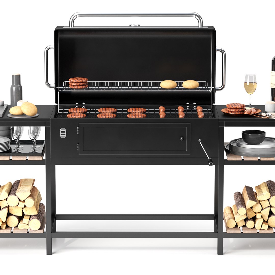 Barbecue 11 Model - TurboSquid 1946766