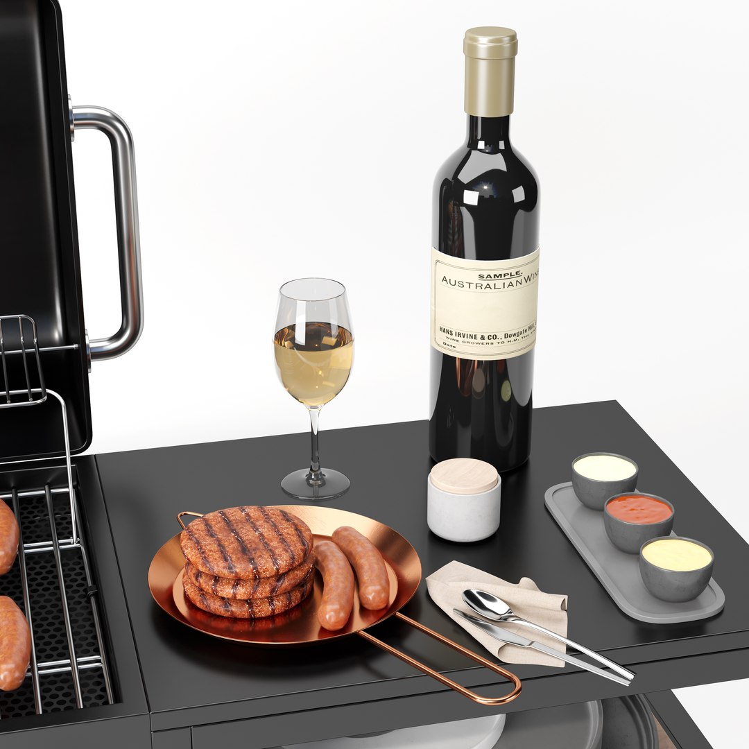 Barbecue 11 Model - TurboSquid 1946766