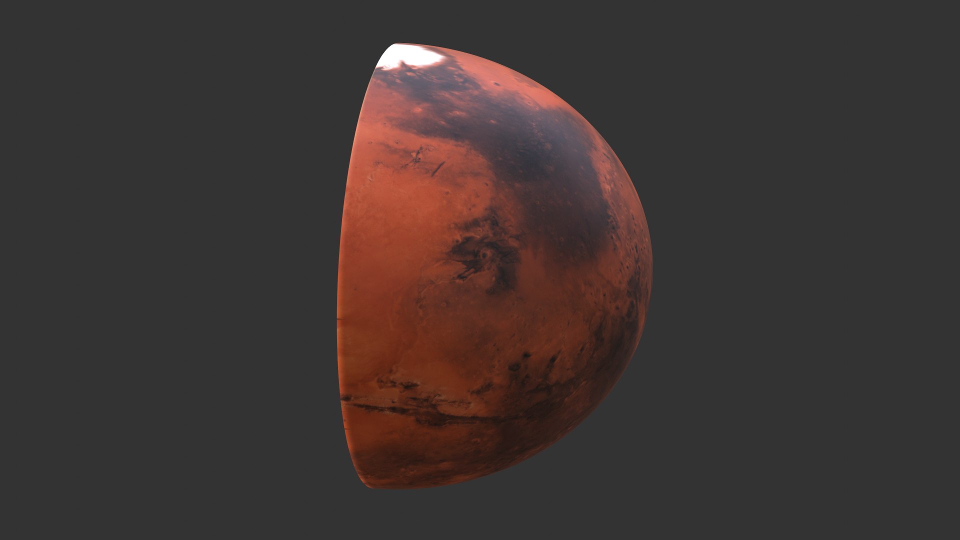 3D Model Mars Planet - TurboSquid 2055785