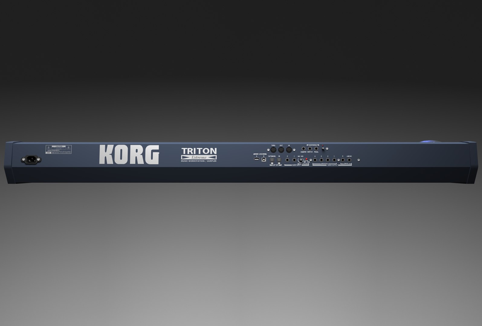 Korg Triton Extreme Workstation 88 Keys Model - TurboSquid 2099946