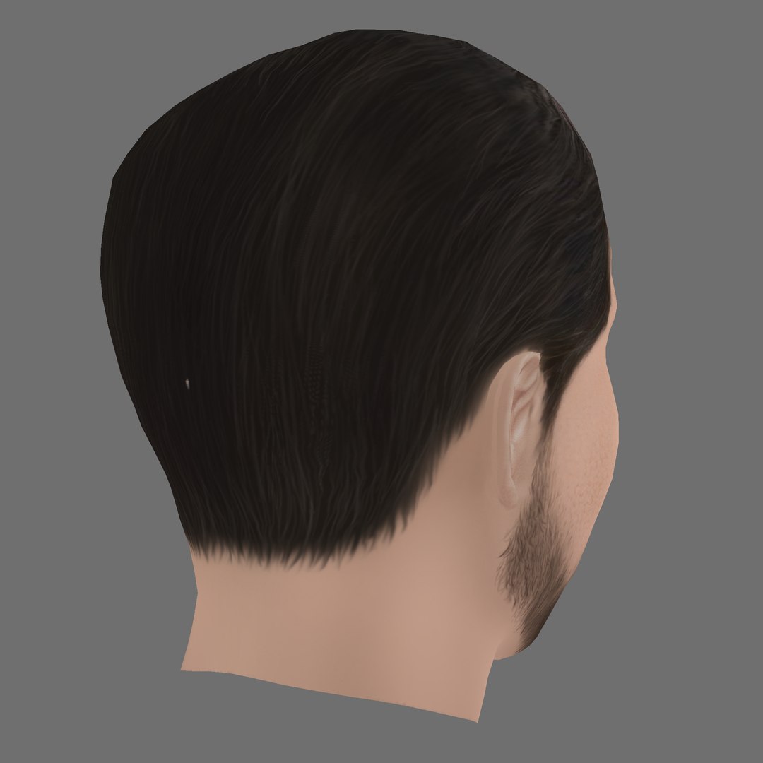 Alex Skarbek Head - Low Poly Head For Game 3D Model - TurboSquid 2301002