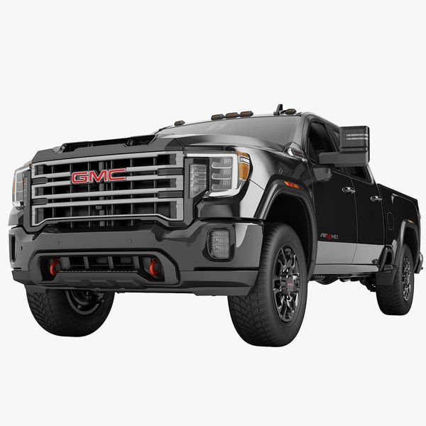 3D 2021 GMC Sierra 3500 HD AT4 05 model - TurboSquid 2000343