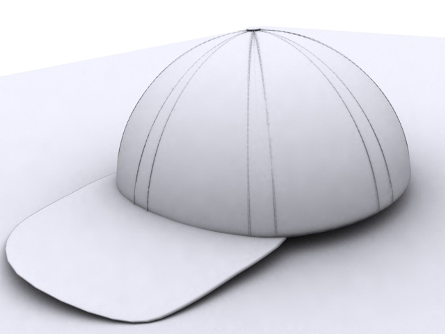 cap hat 3d model