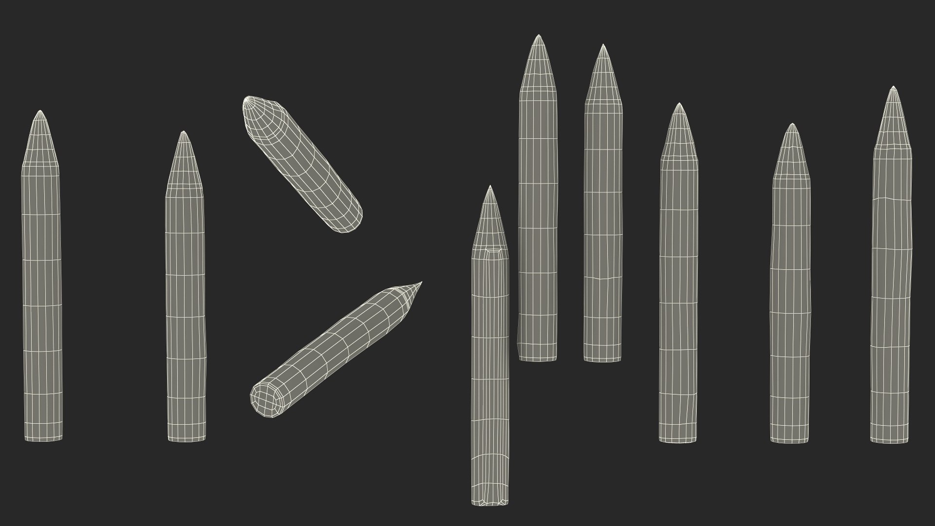 Old Wooden Stockade Fence 3D Model - TurboSquid 2349399