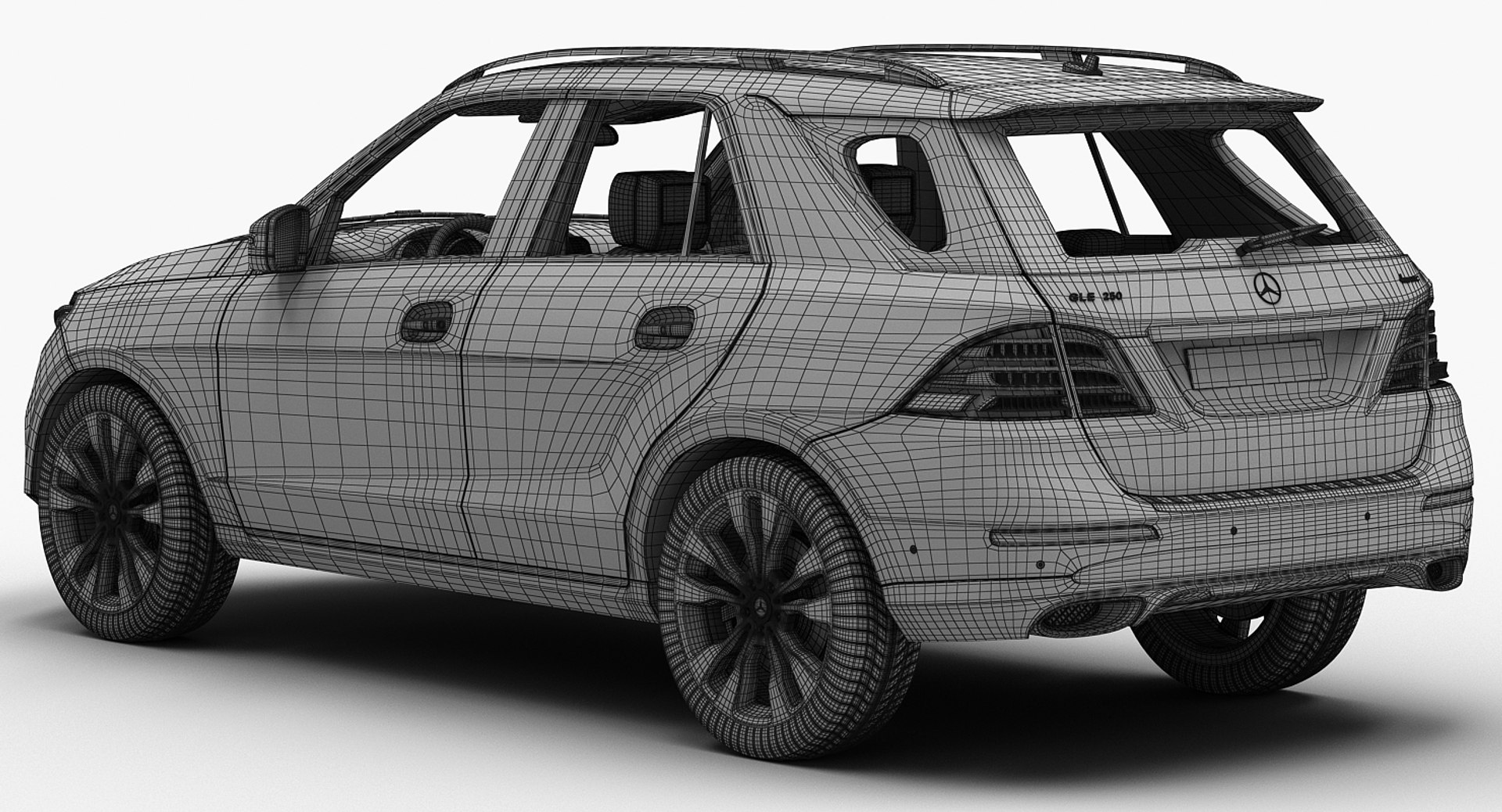 Mercedes-benz gle model - TurboSquid 1266294