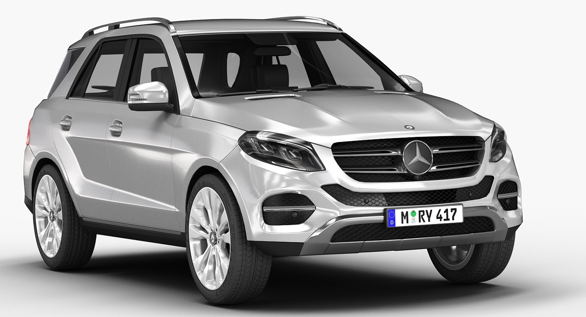 Mercedes-benz gle model - TurboSquid 1266294