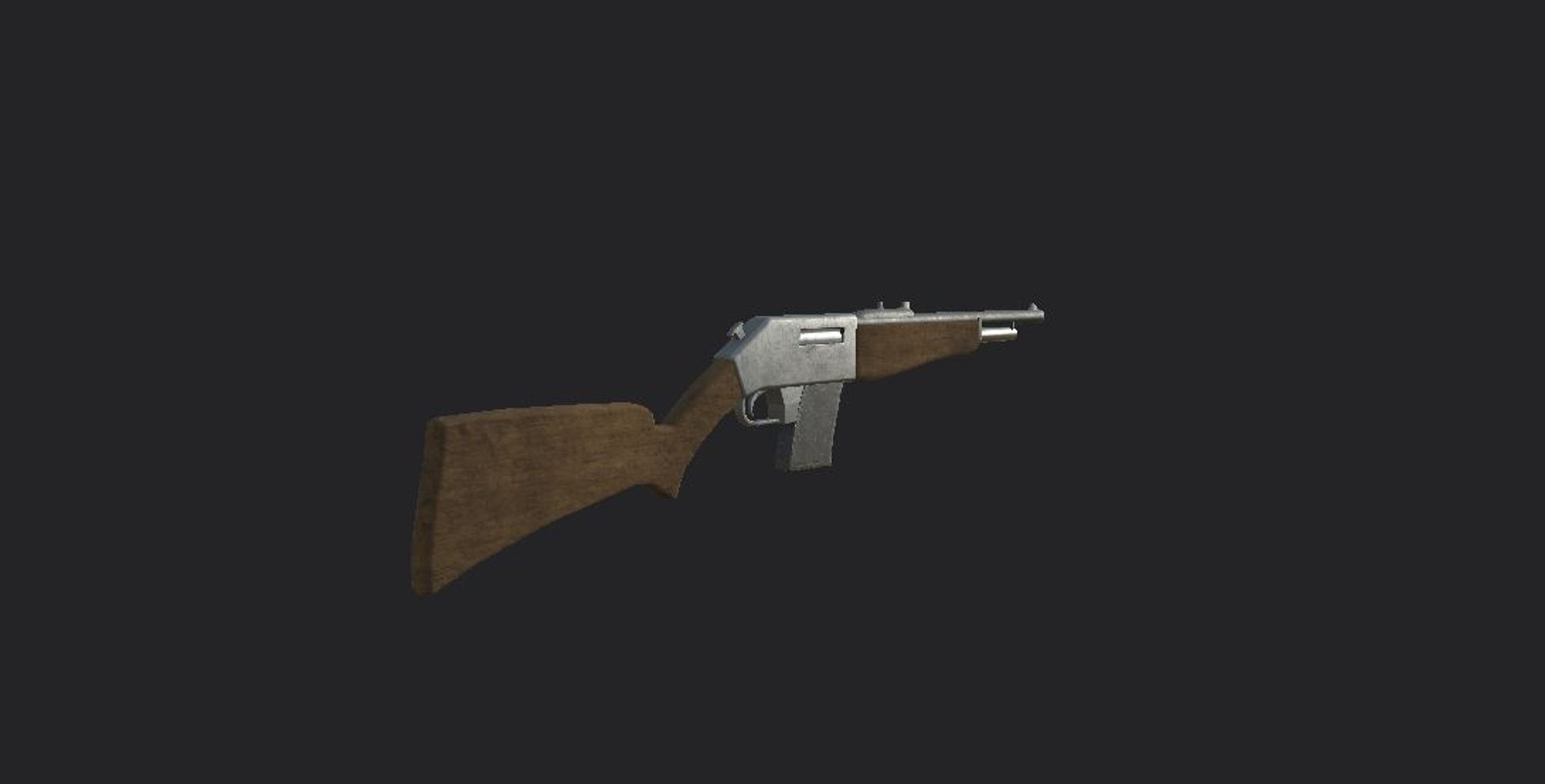 Dieselpunk Rifle 3D Model - TurboSquid 1301083