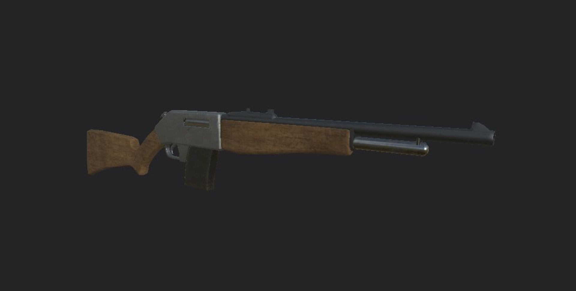 Dieselpunk Rifle 3D Model - TurboSquid 1301083