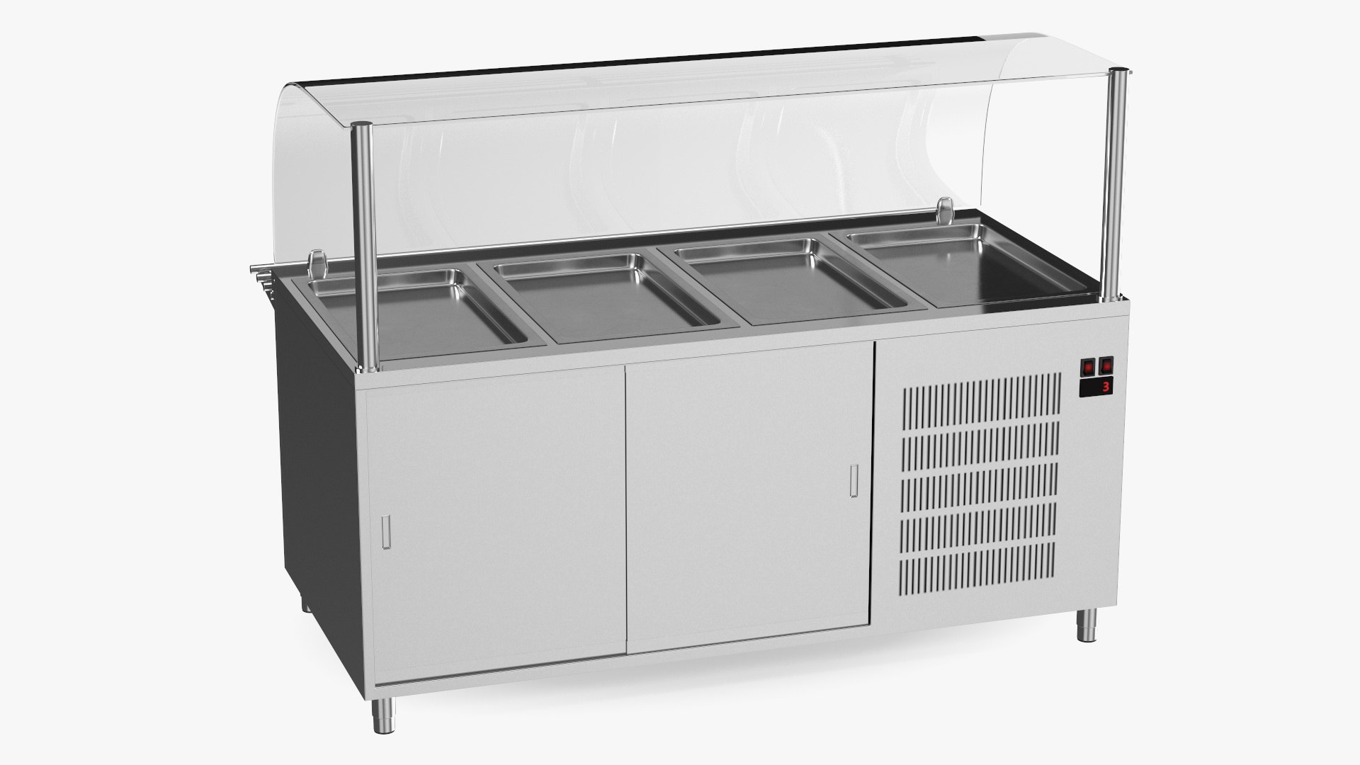 3D model Refrigerator Self Service Line Element - TurboSquid 2060345