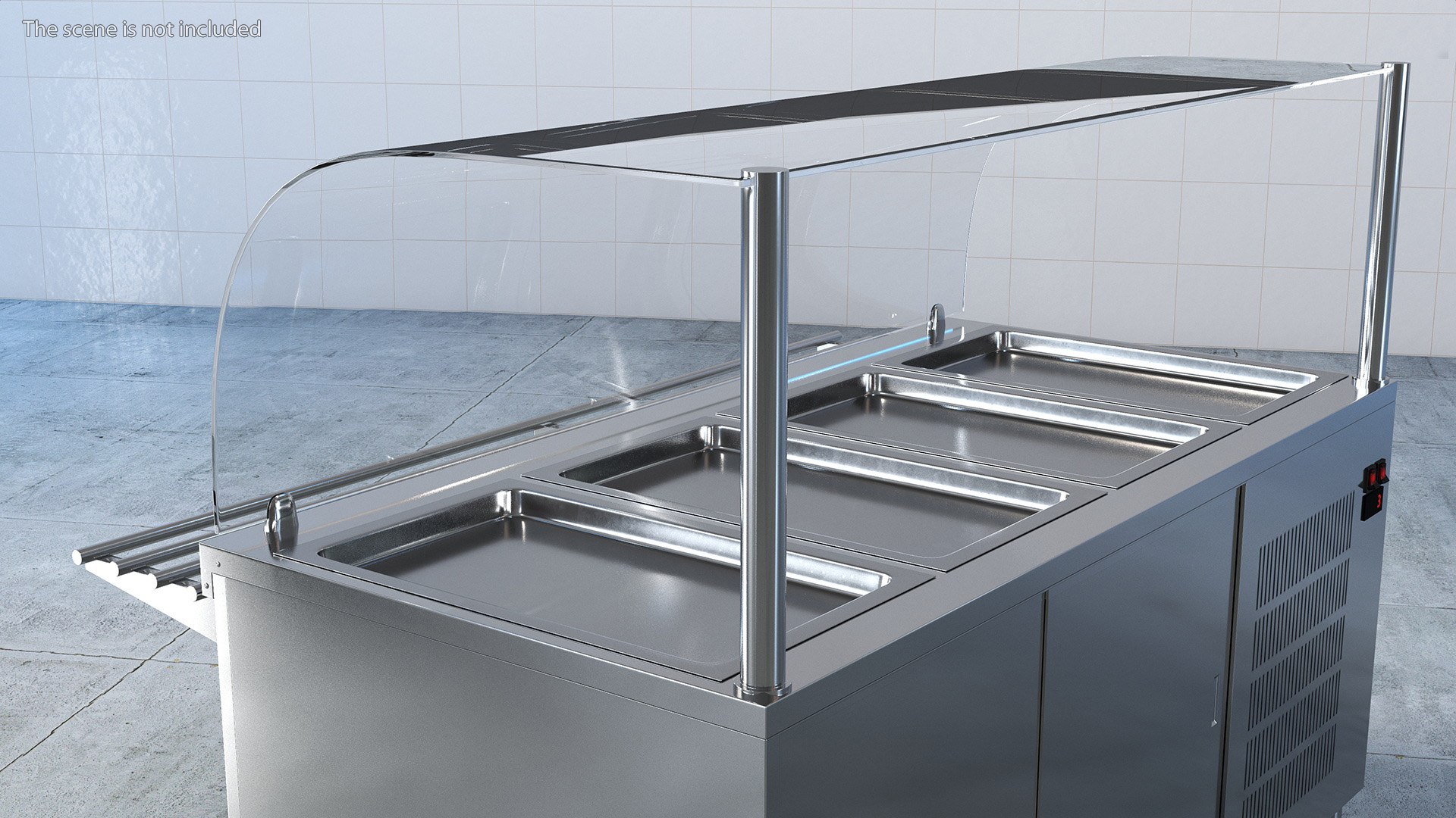 3D model Refrigerator Self Service Line Element - TurboSquid 2060345