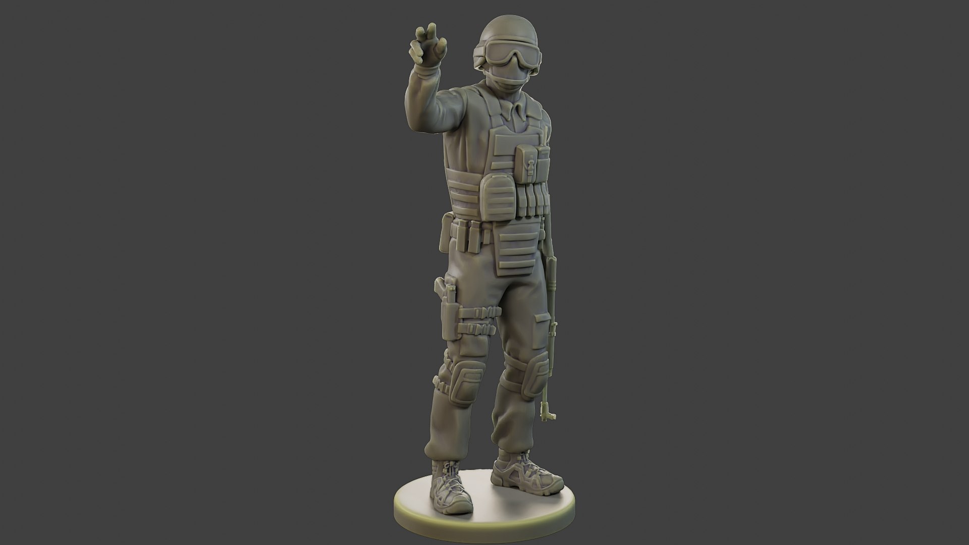 CzechSlovak Police Tactical Unit CPTU1 006 model - TurboSquid 2168261