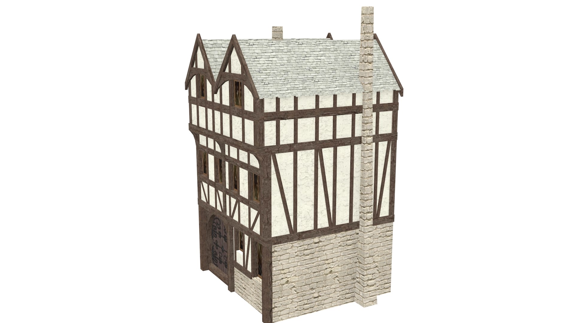 Medieval Fantasy House Model - TurboSquid 1377305