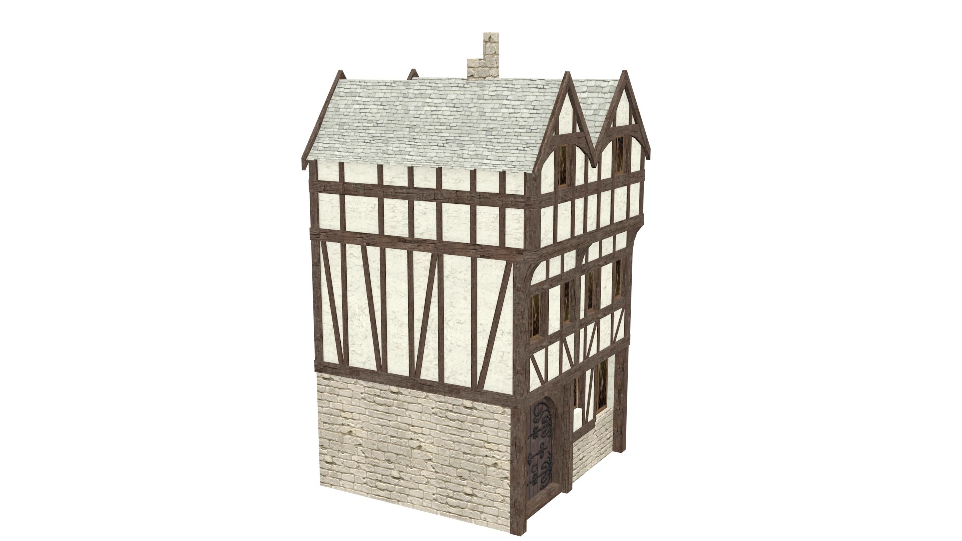 Medieval Fantasy House Model - TurboSquid 1377305