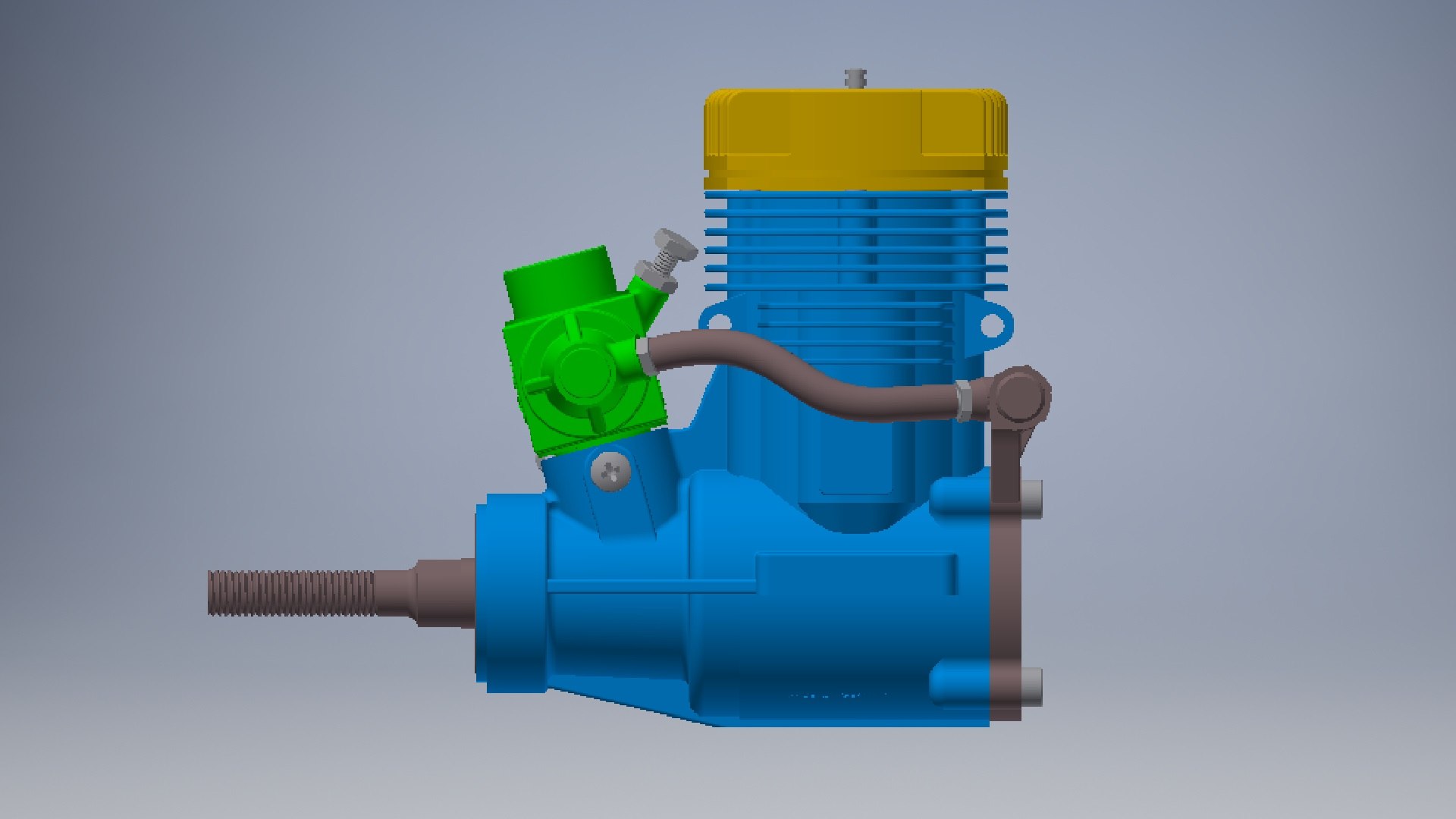 Mini Two-Stroke Engines Model - TurboSquid 2041022