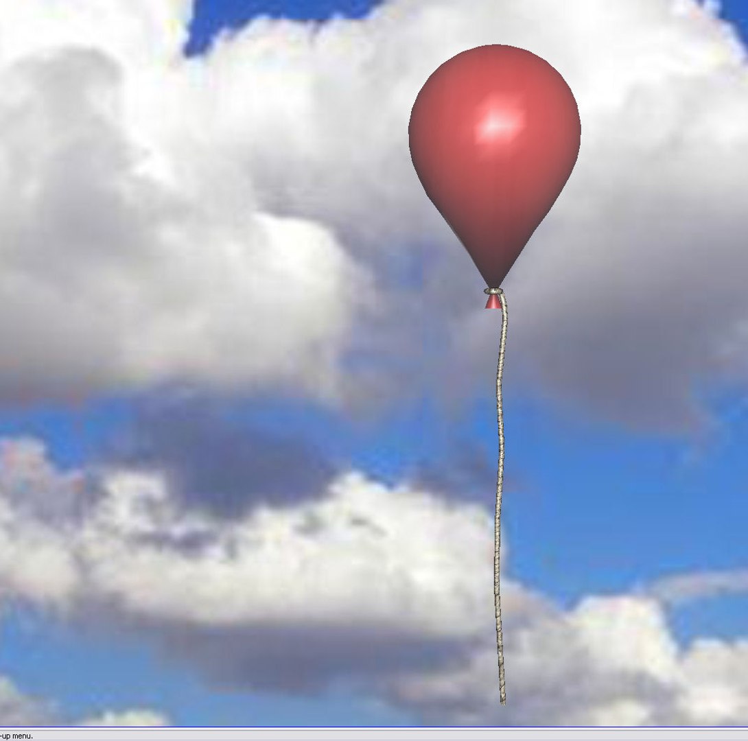 balloon rope designs 3d model