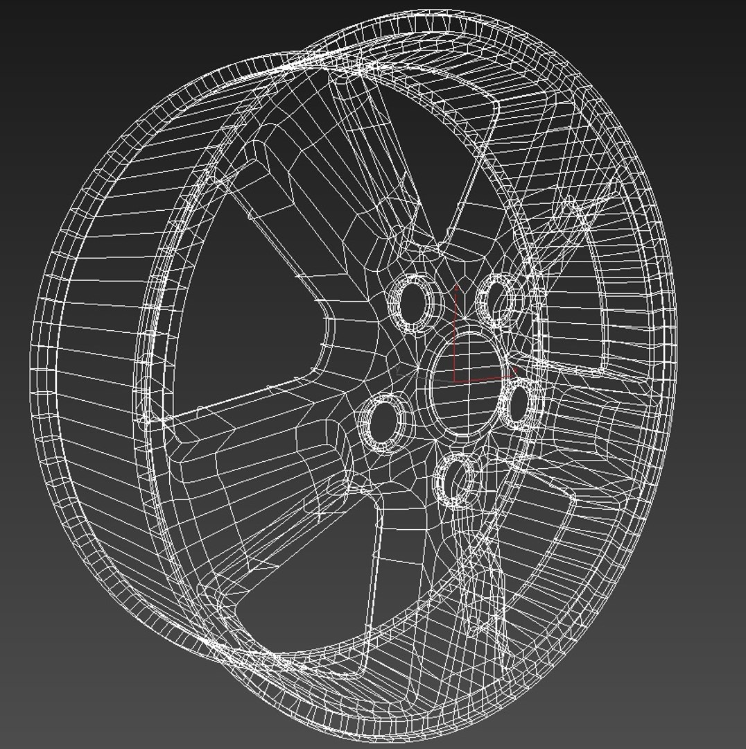 Car Rim 3D - TurboSquid 1243137