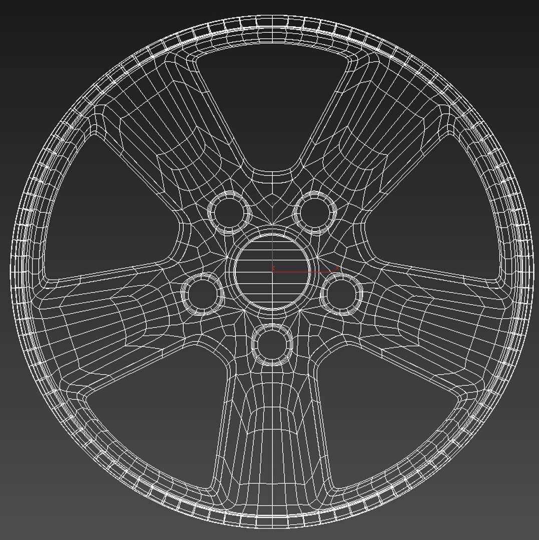Car Rim 3D - TurboSquid 1243137