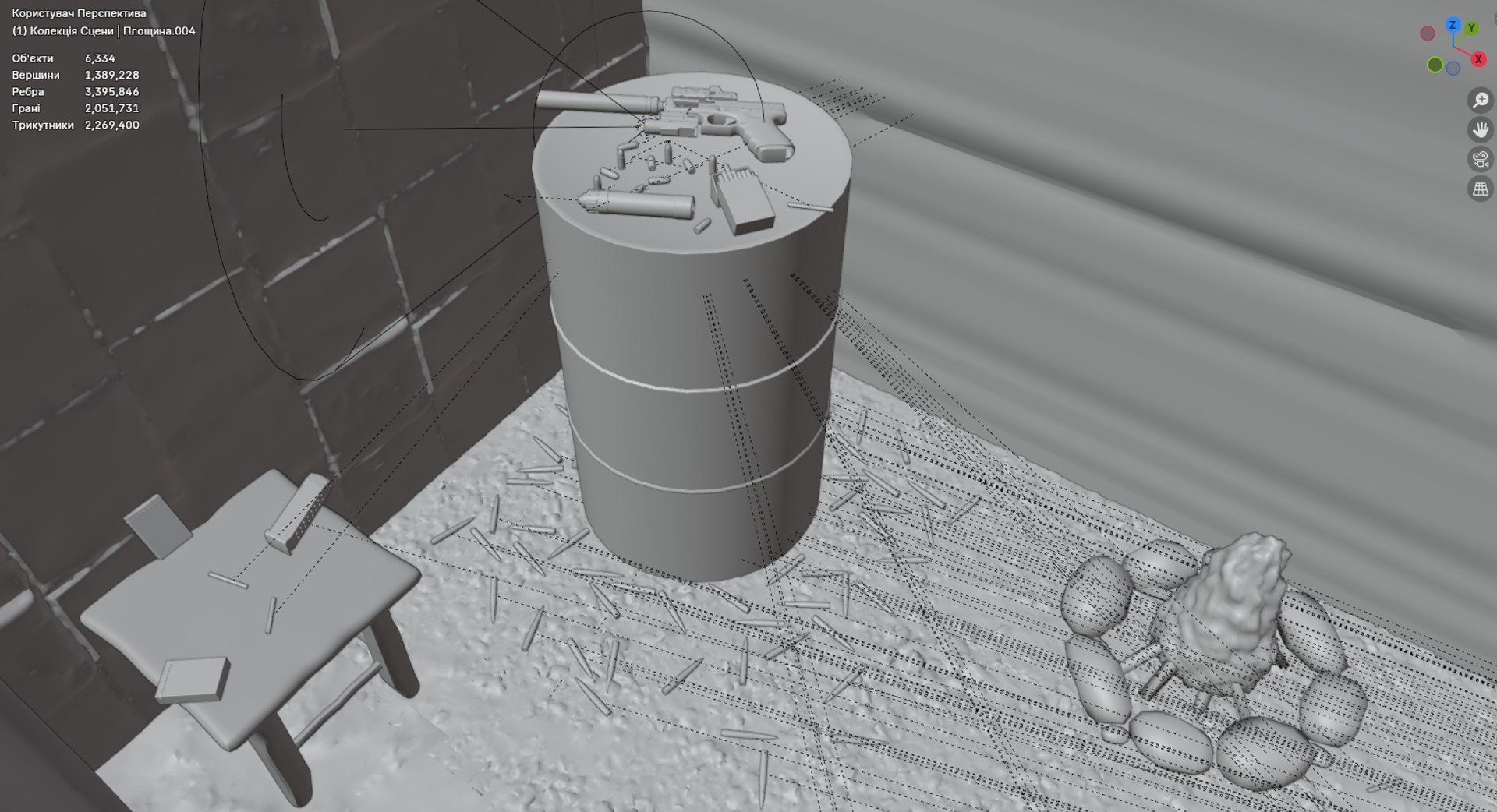 3D Sniper Position Model - TurboSquid 2294937