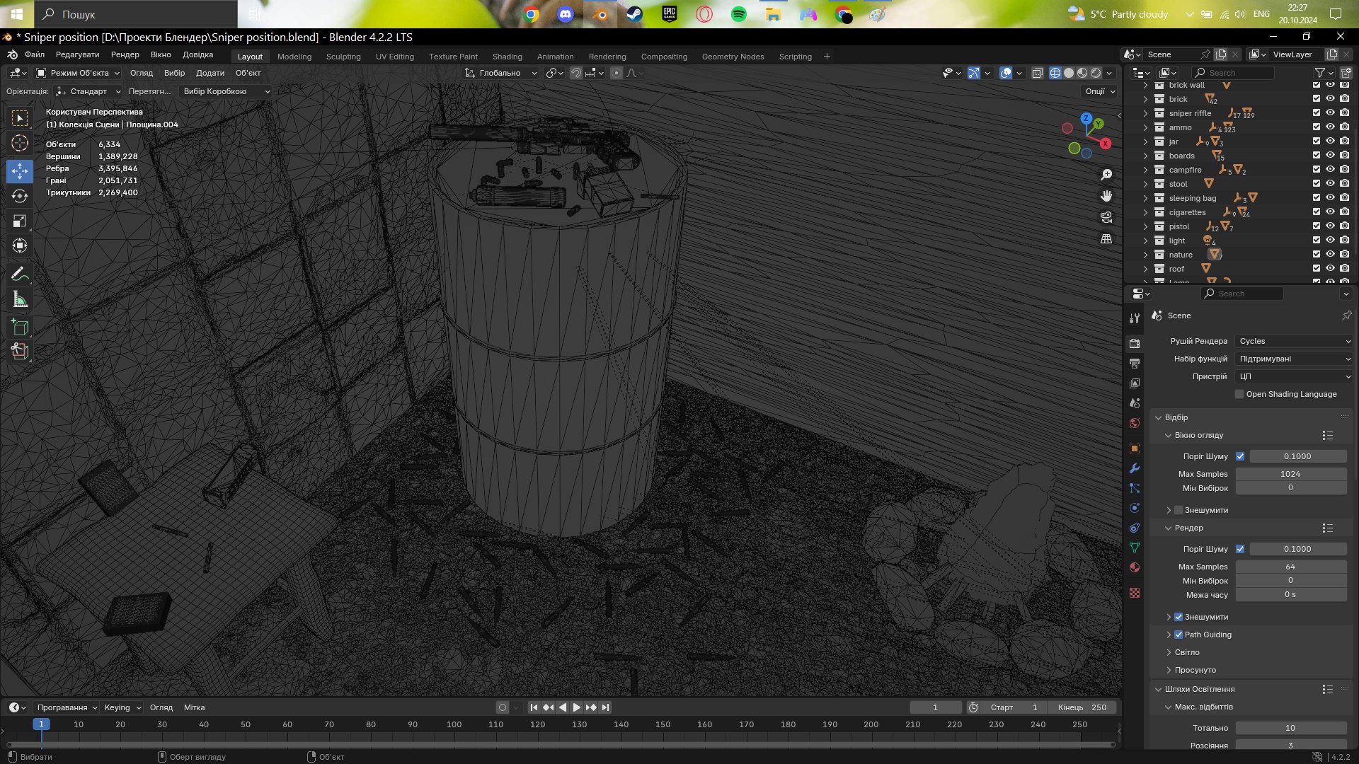 3D Sniper Position Model - TurboSquid 2294937