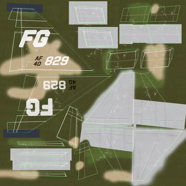 f-4 phantom 433d tfs 3d max