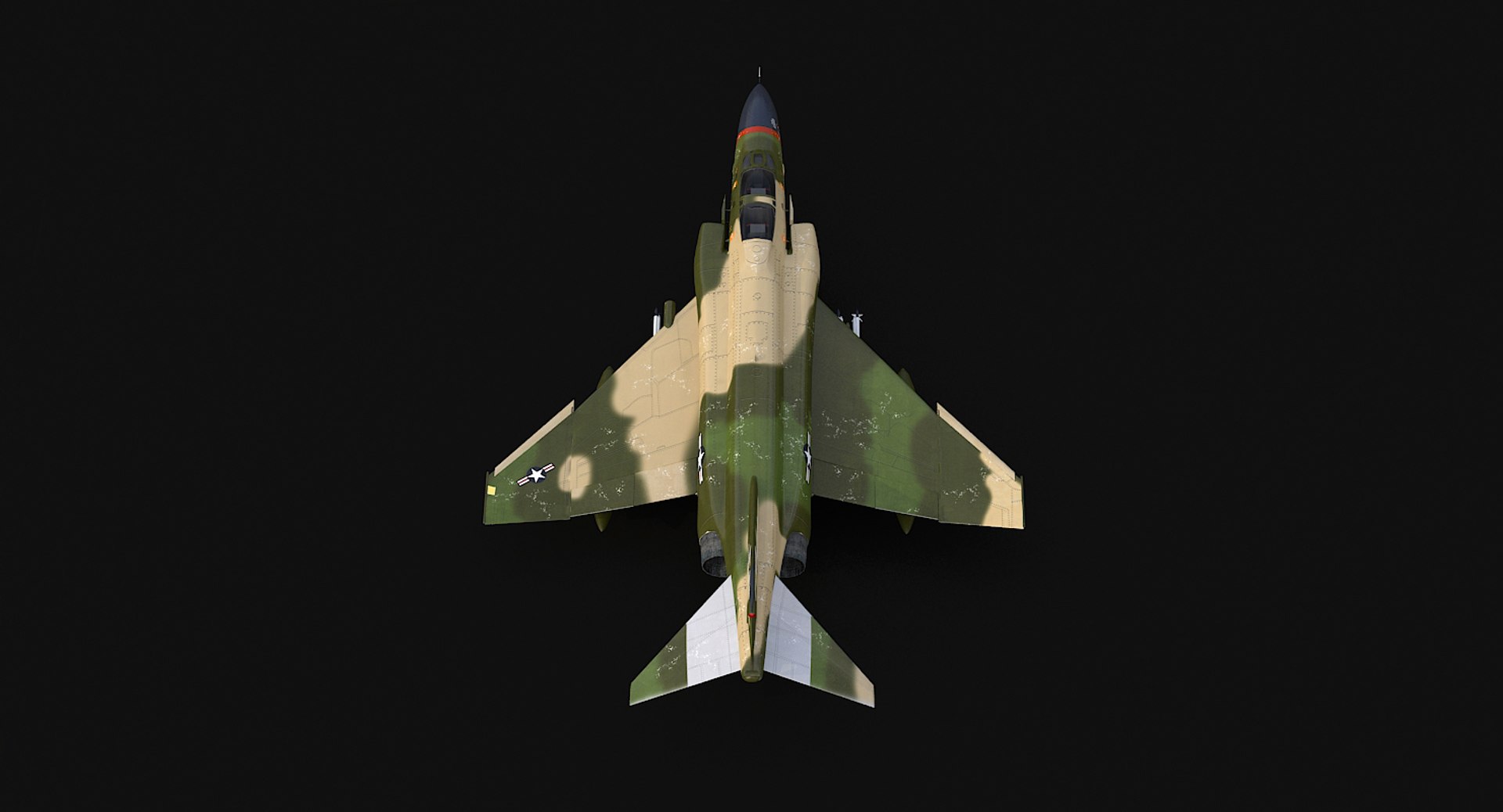 F-4 Phantom 433d Tfs 3d Max