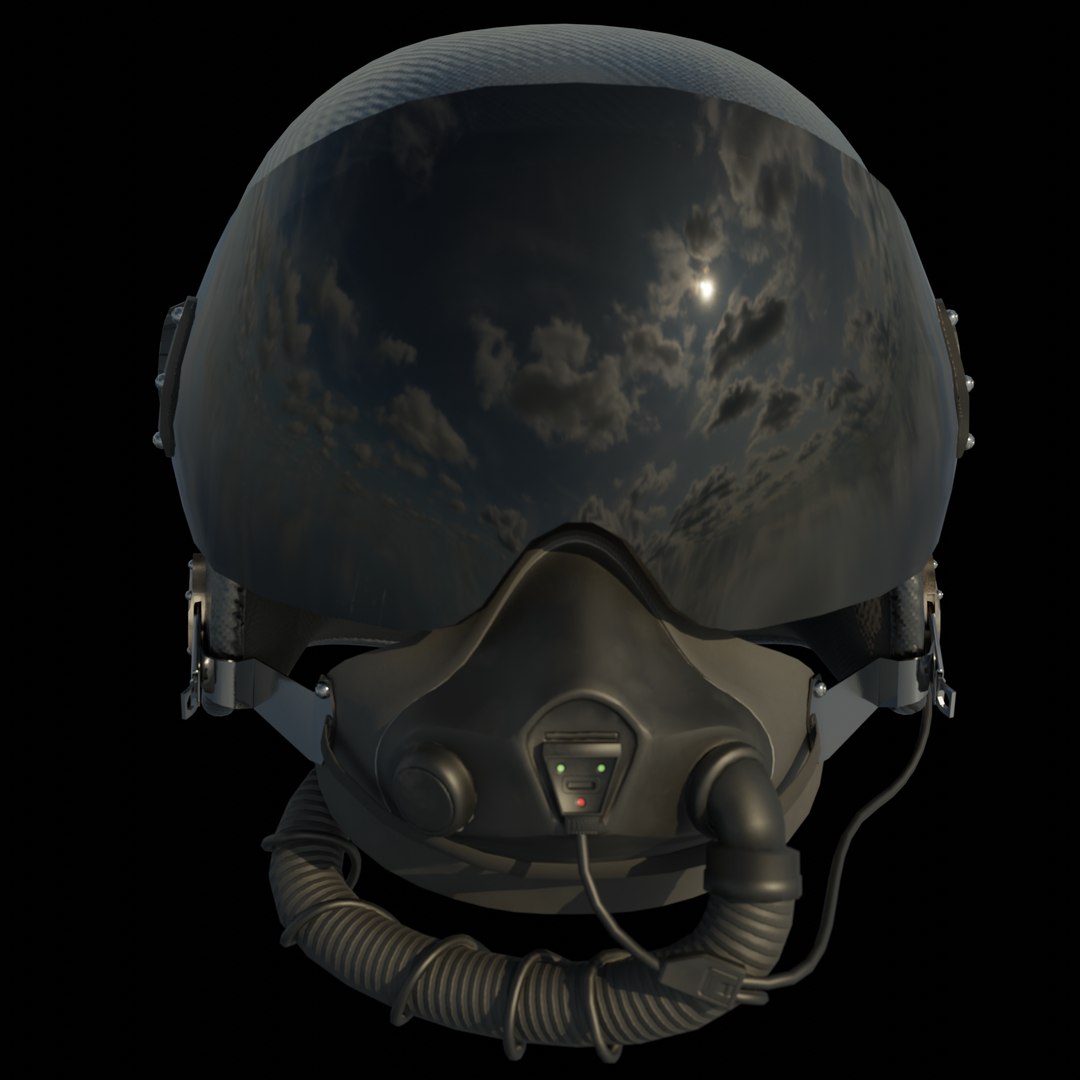 Free 3D Fighter Pilot Helmet - TurboSquid 2059765