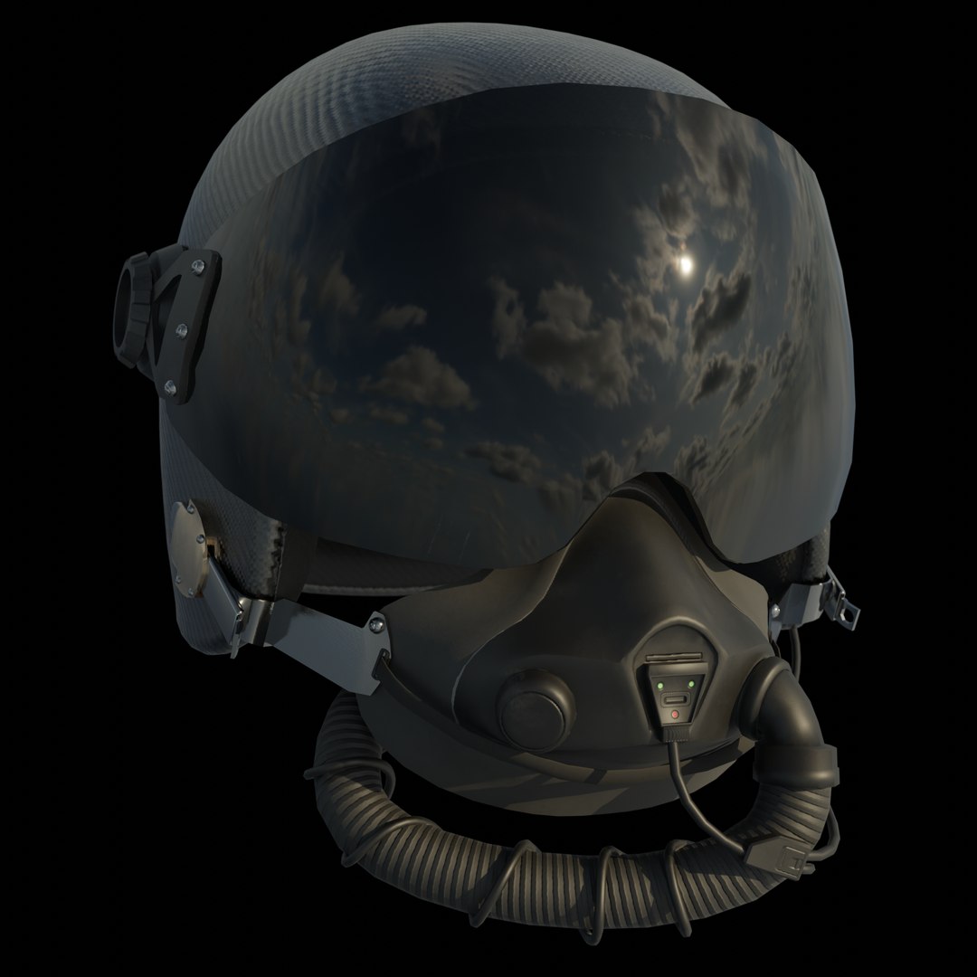 Free 3D Fighter Pilot Helmet - TurboSquid 2059765