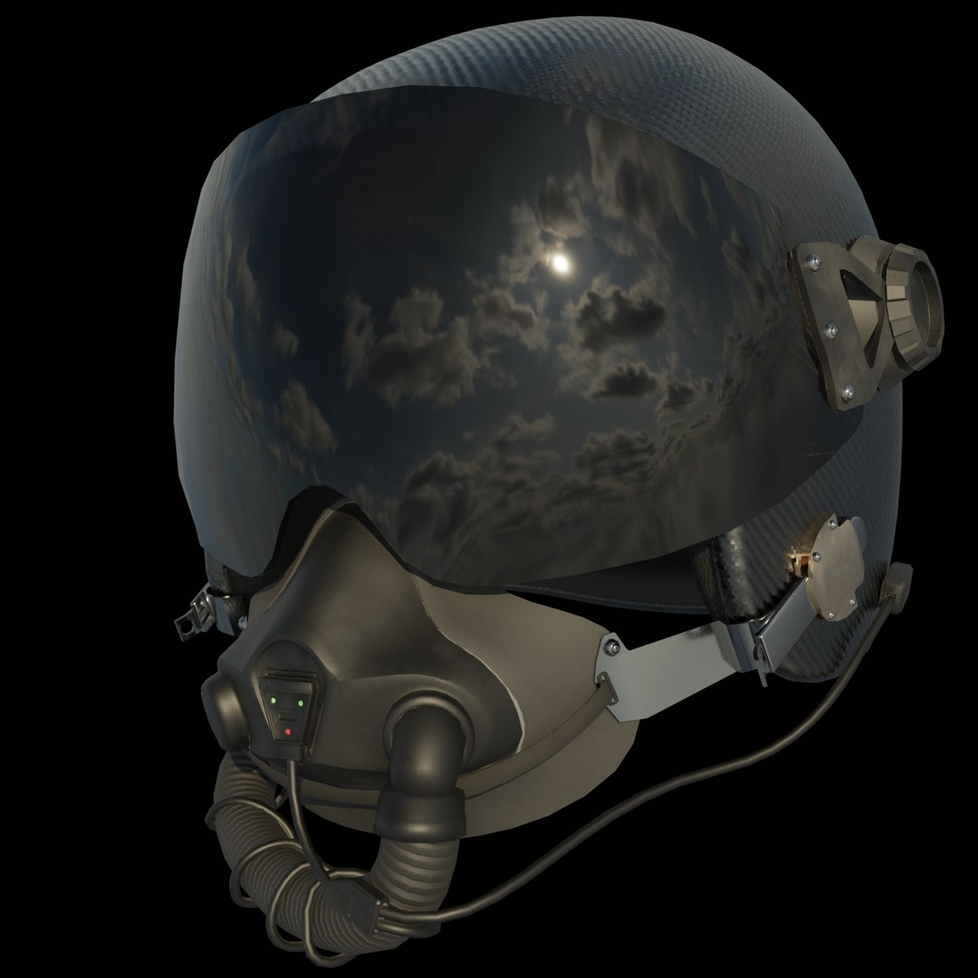 Free 3D Fighter Pilot Helmet - TurboSquid 2059765