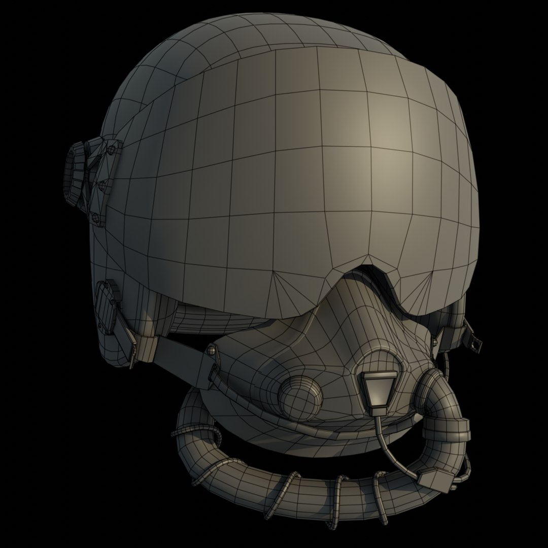 Free 3D Fighter Pilot Helmet - TurboSquid 2059765