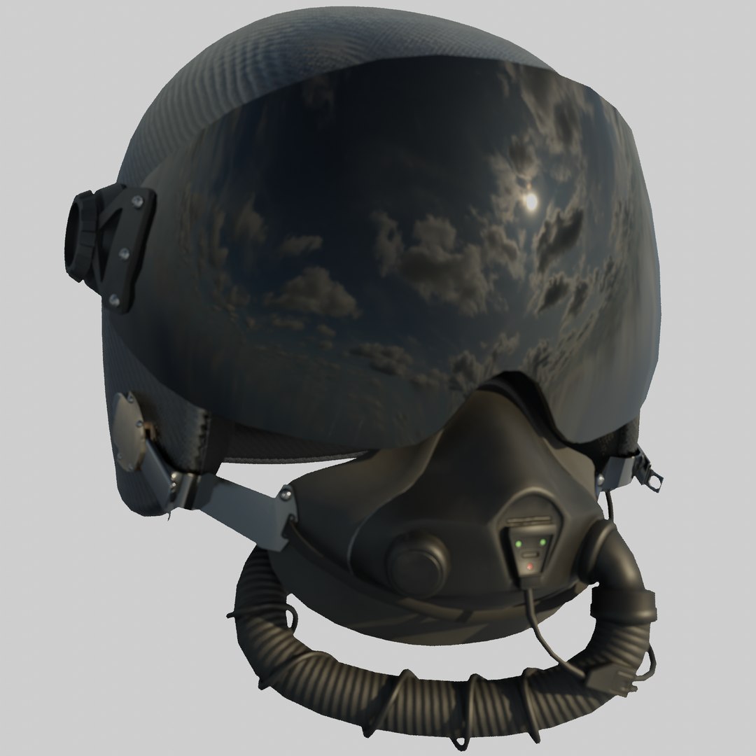 Free 3D Fighter Pilot Helmet - TurboSquid 2059765