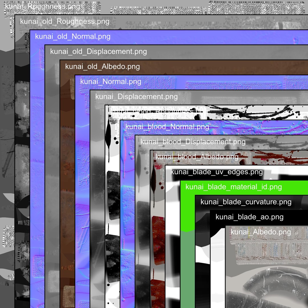 3D Model Kunai Realistic - TurboSquid 1341250
