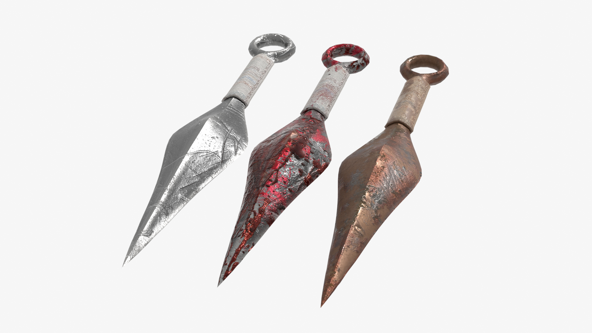3D Model Kunai Realistic - TurboSquid 1341250