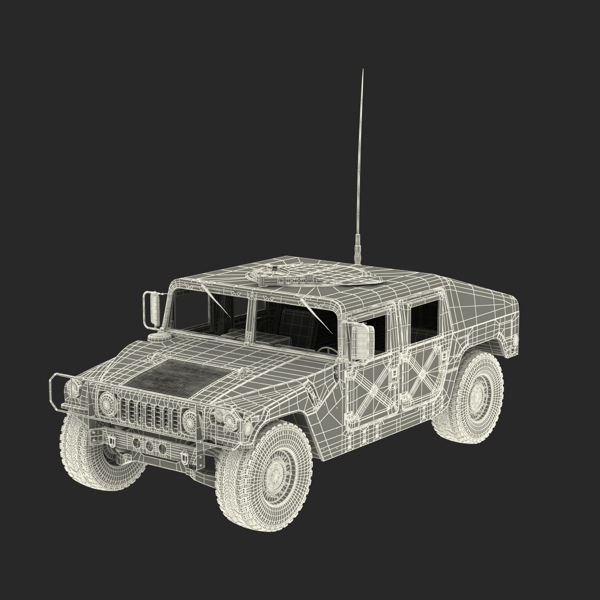 Humvee Rigged 3D 모델 3D 모델 - TurboSquid 1048296