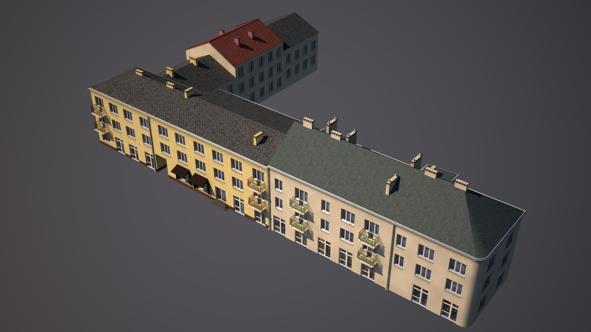 3d Tenement House