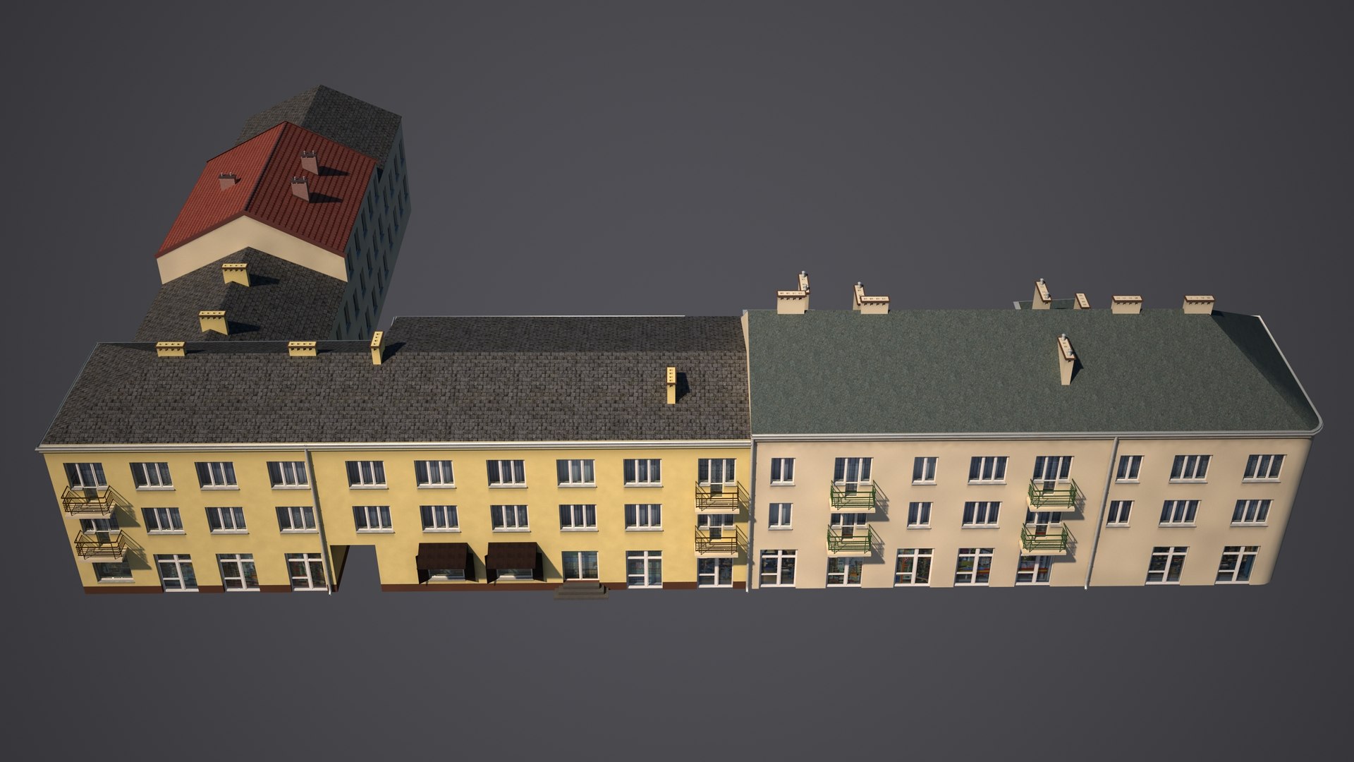 3d Tenement House