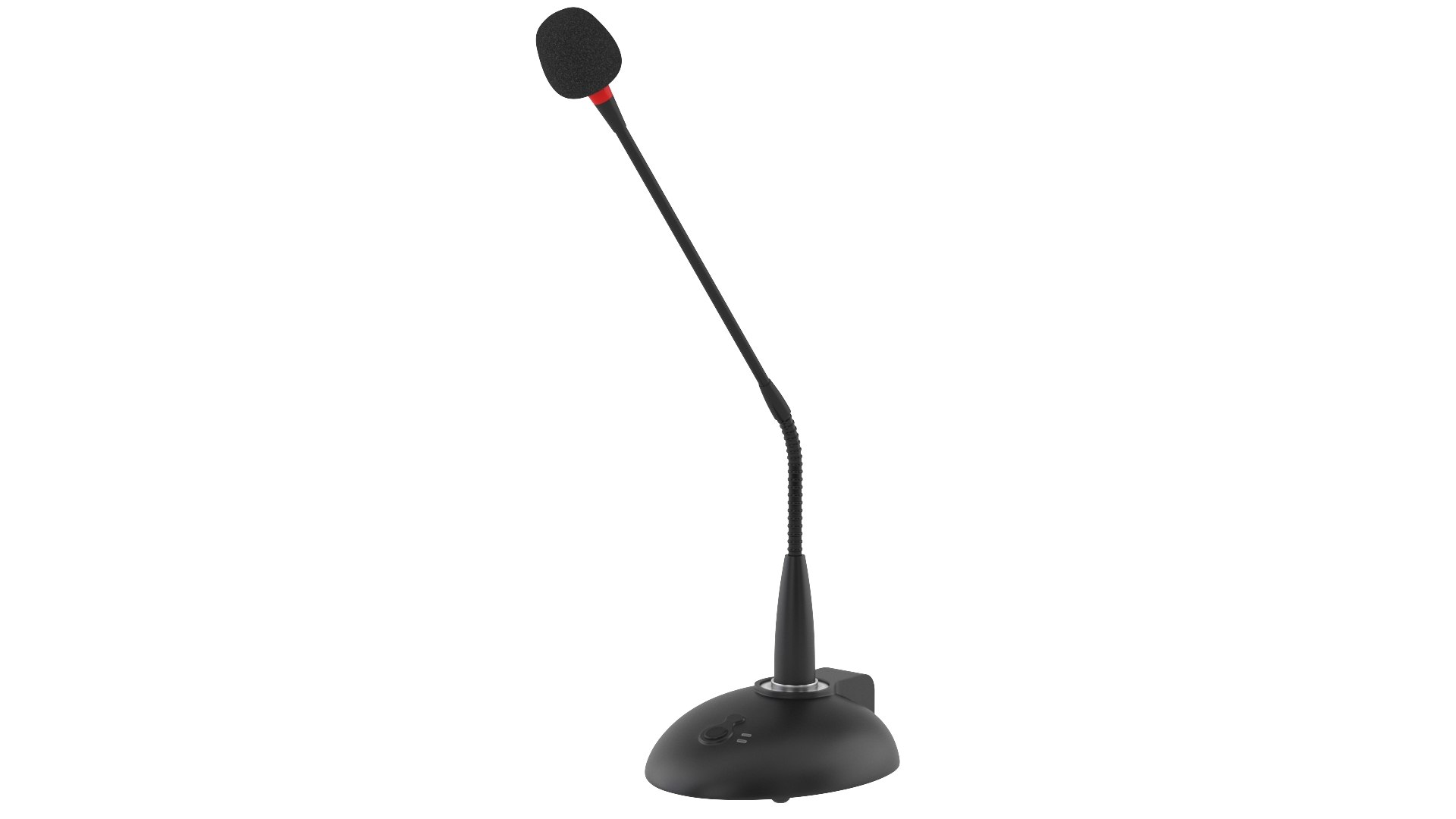 3D Mic Microphone Desk Model - TurboSquid 1644256