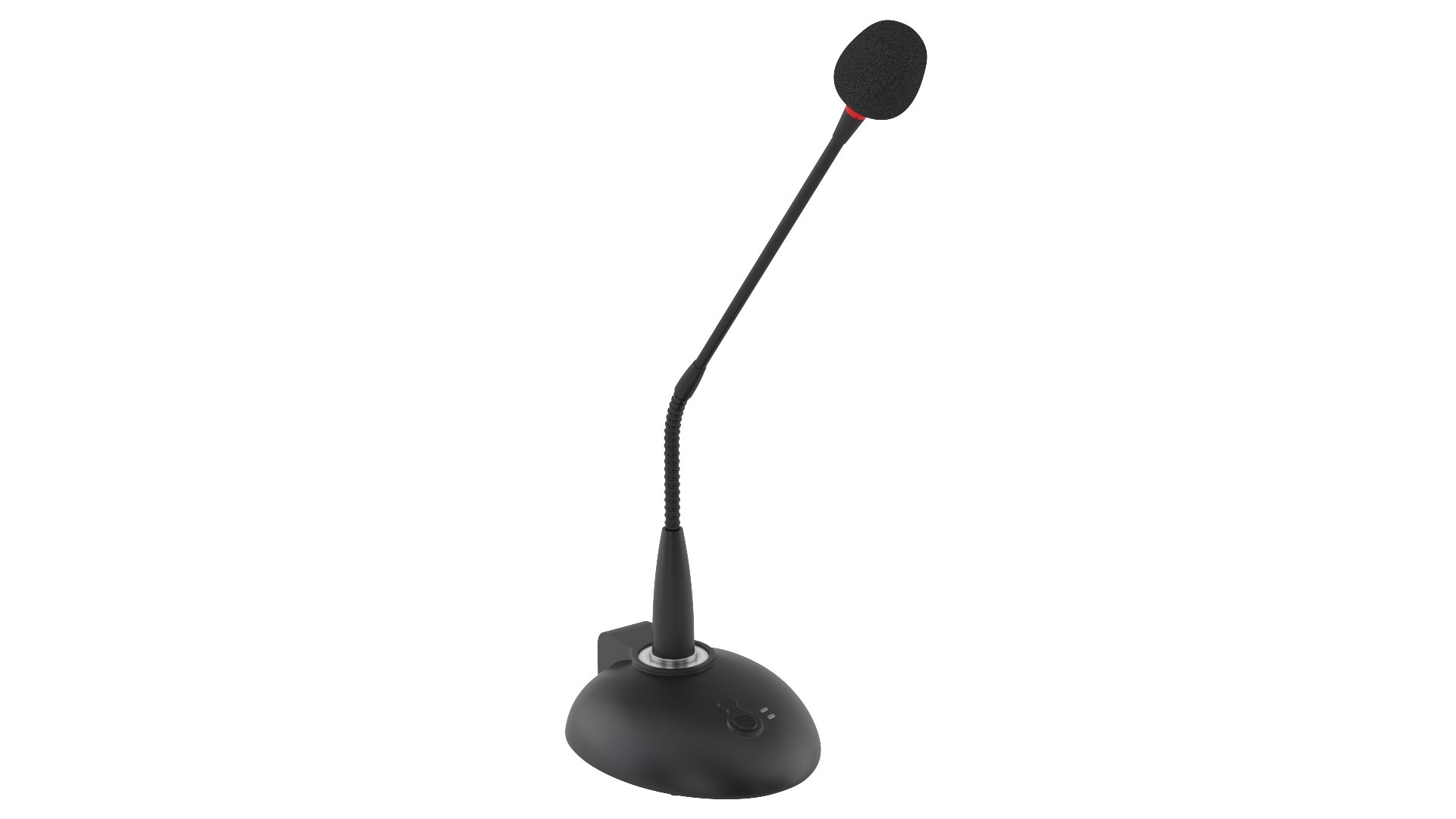 3D Mic Microphone Desk Model - TurboSquid 1644256