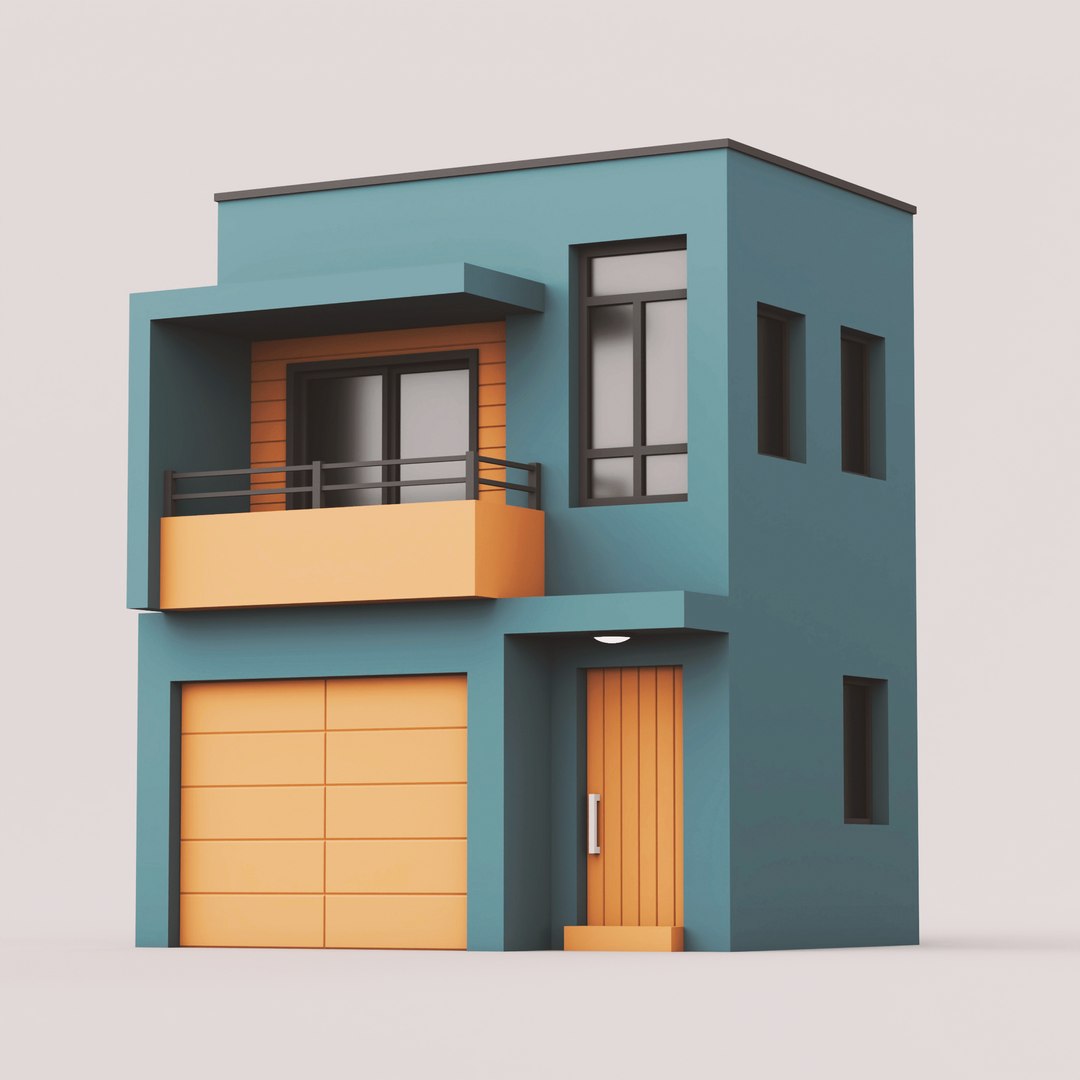 Small Modern House 02 3D - TurboSquid 2462598