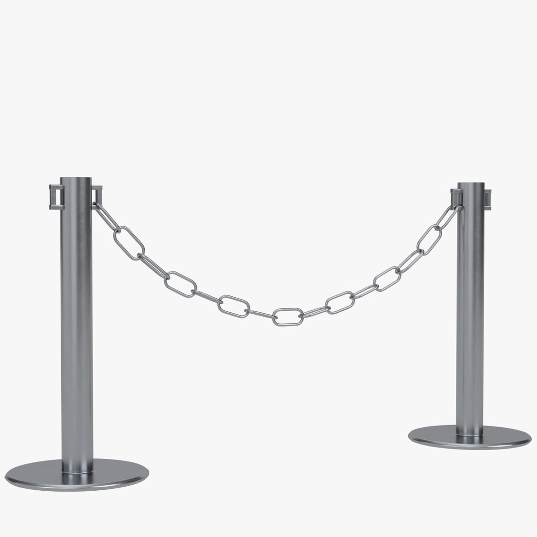 3d Model Chain Barrier