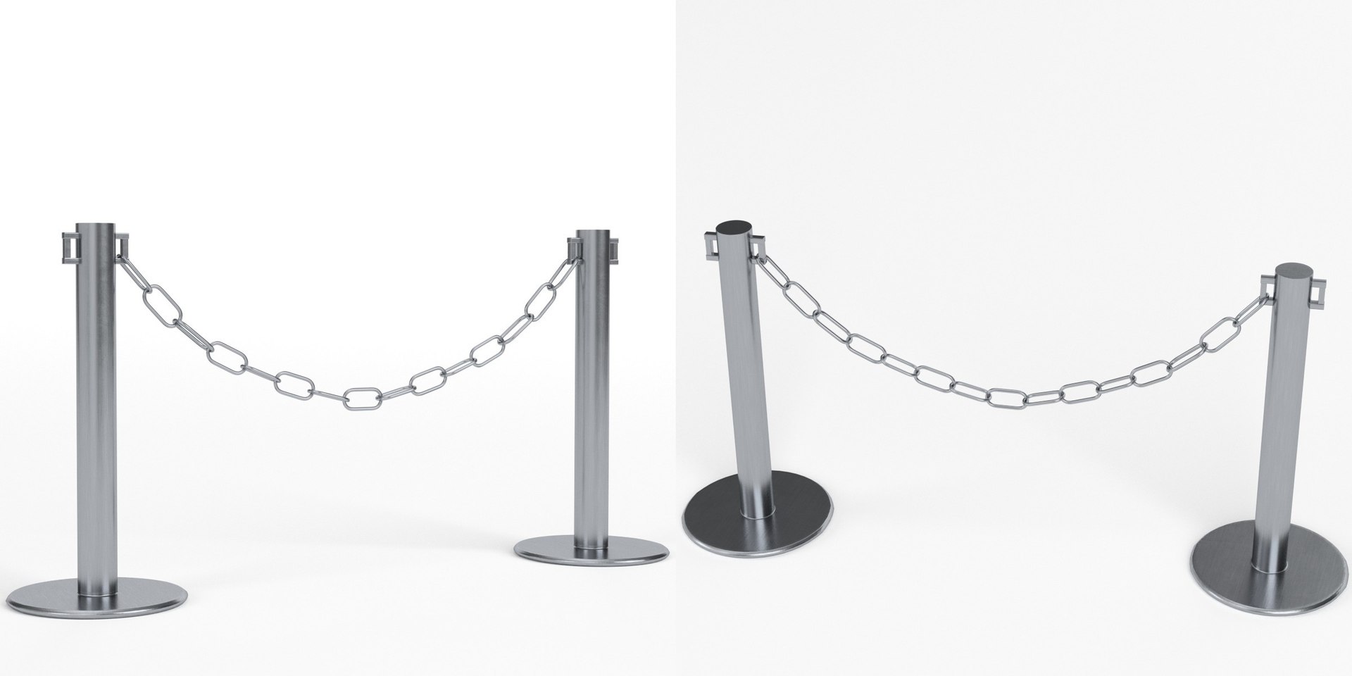 3d Model Chain Barrier