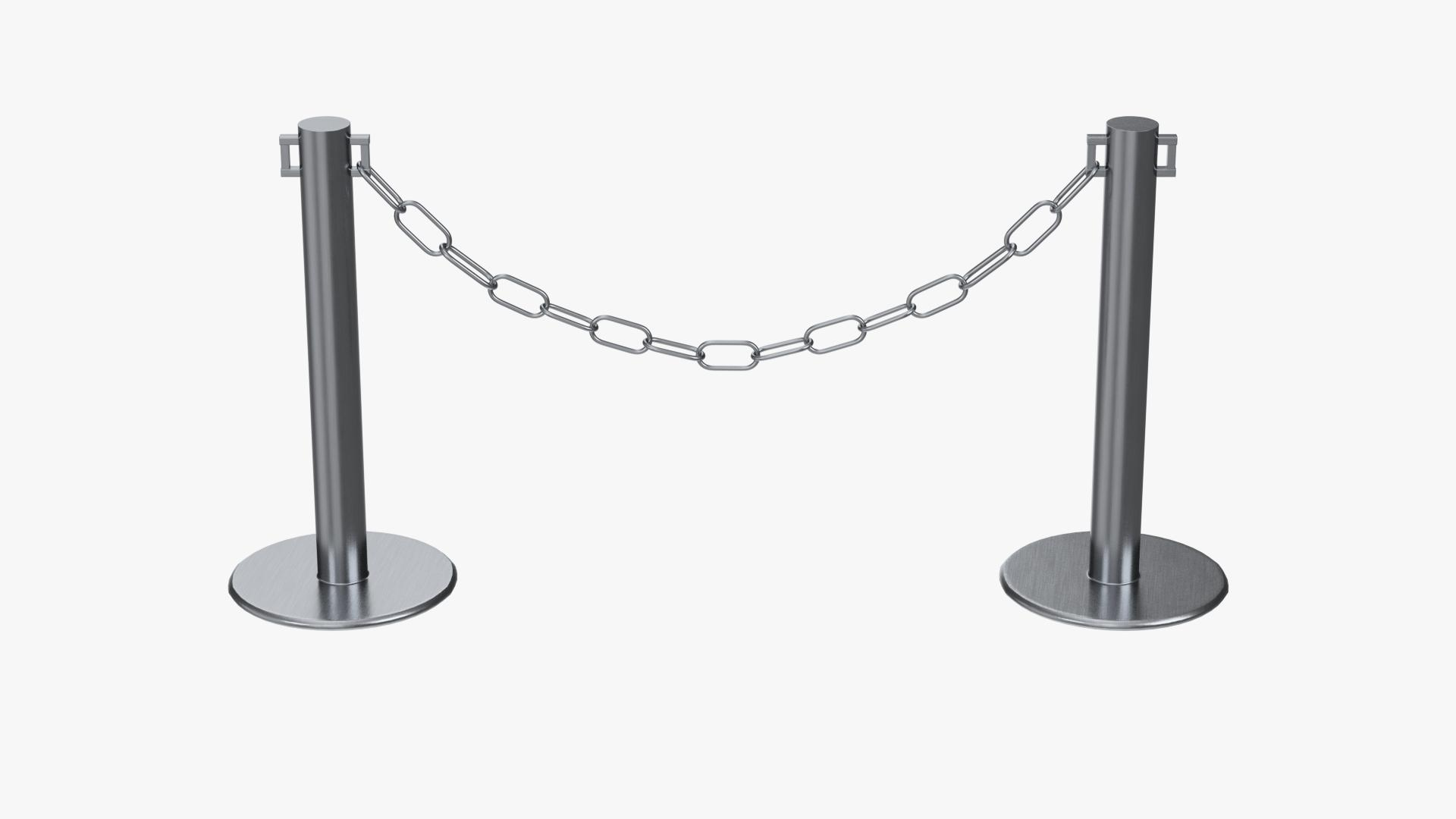3d Model Chain Barrier