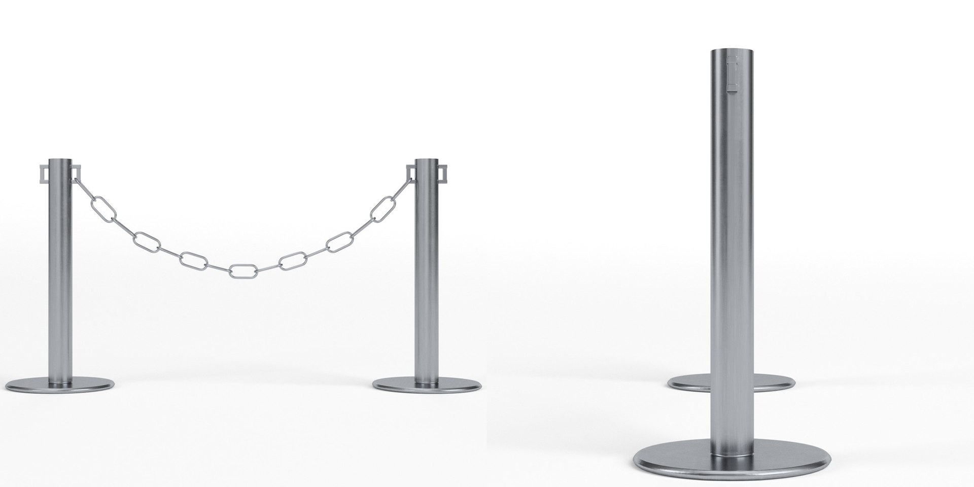 3d Model Chain Barrier