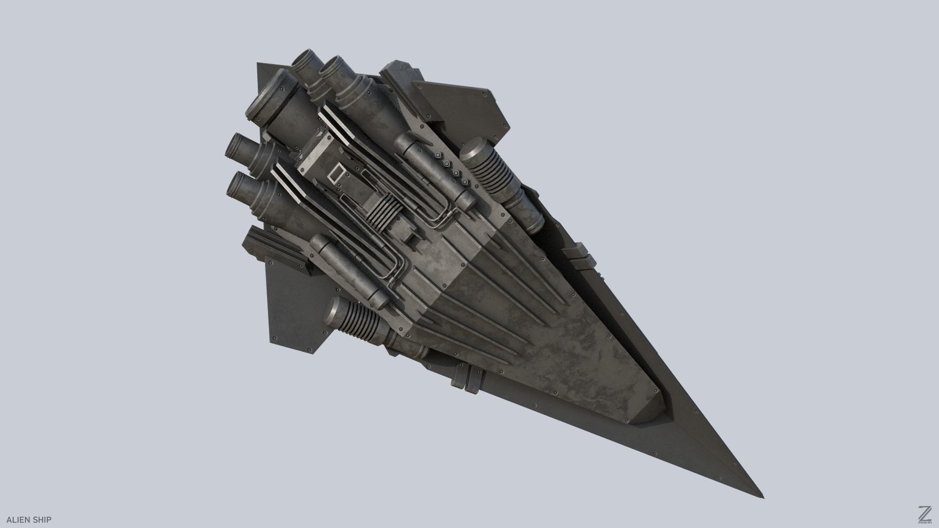 3D Alien ship collection - TurboSquid 2148601
