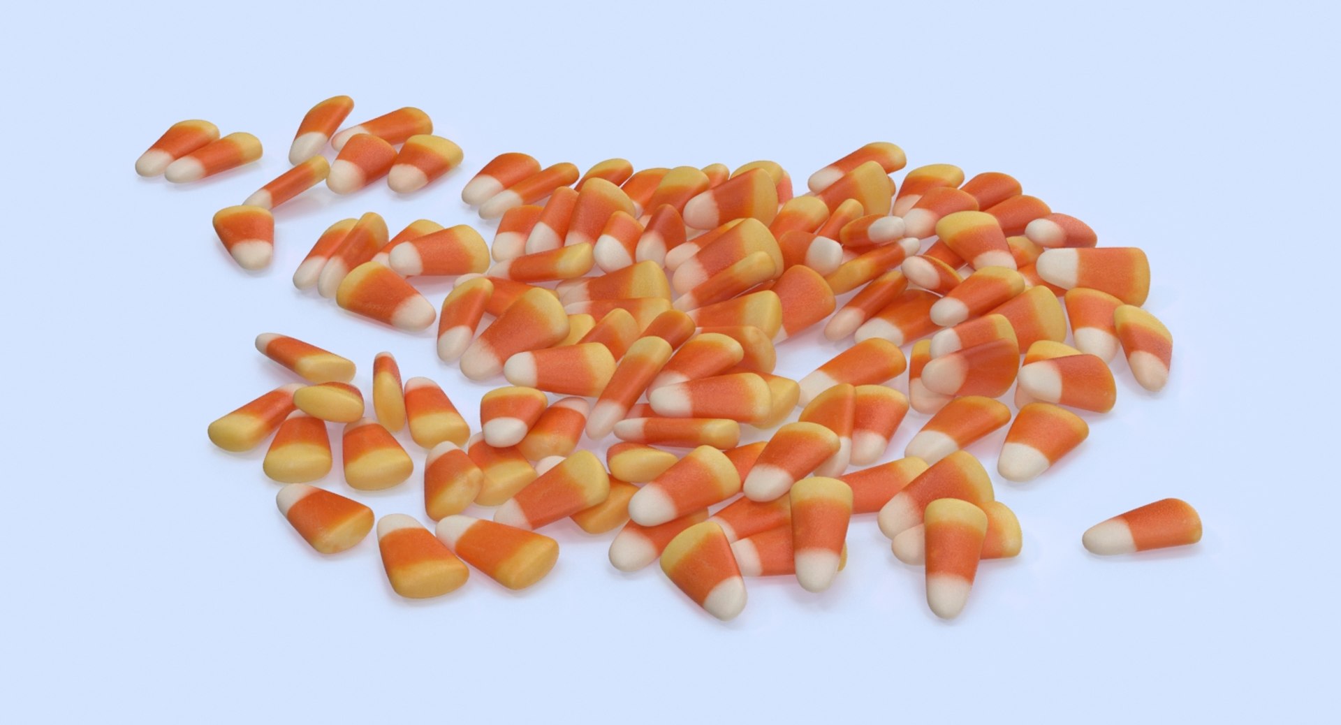 3d model candy corn