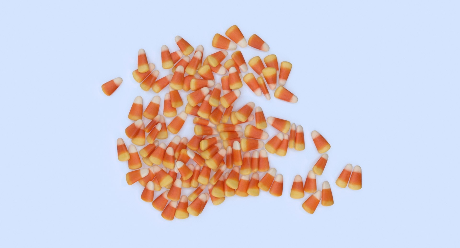 3d model candy corn