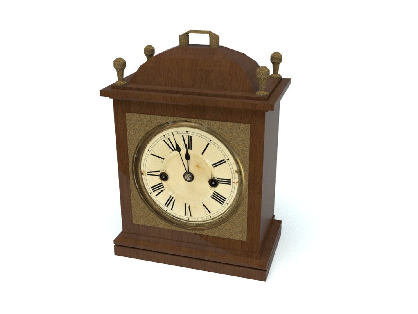 Clock German Hours Model - TurboSquid 1336667